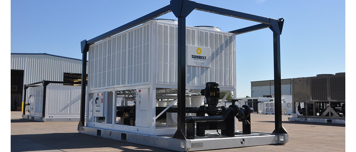 Air Cooled Chiller vs Chilled Water Air Handlers - Sunbelt Rentals