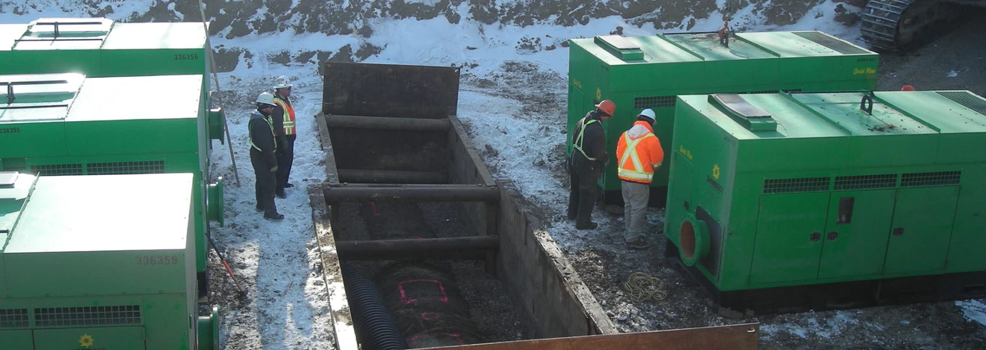 Successful Sewer Bypass for 100-Year-Old Interceptor | Sunbelt Rentals