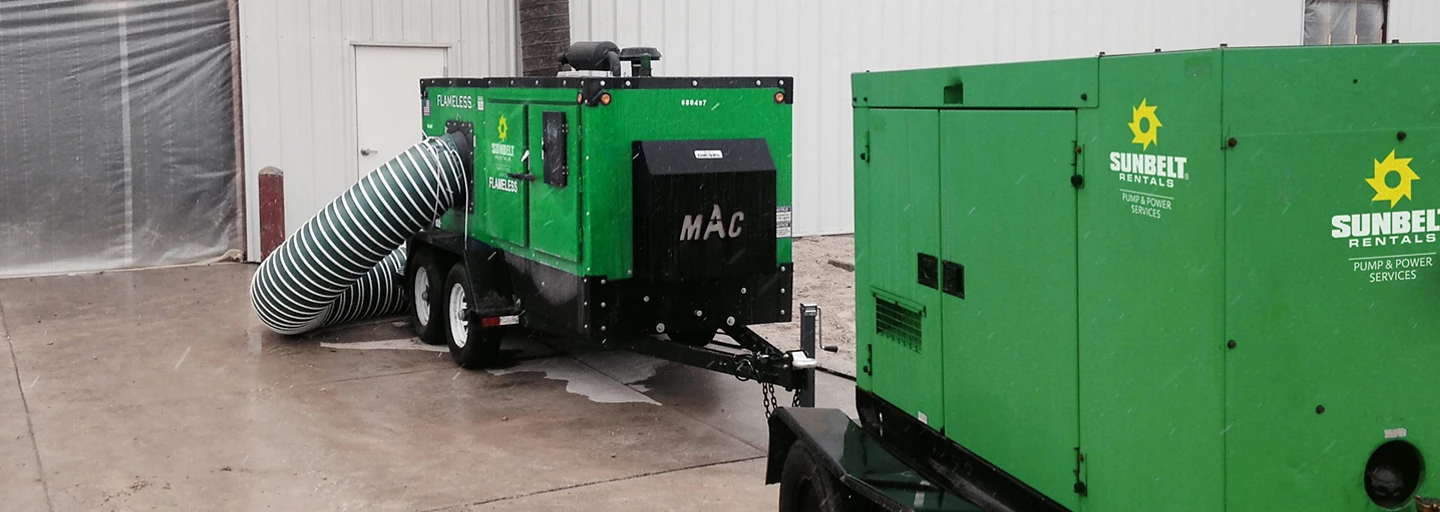 Industrial Heating | Sunbelt Rentals